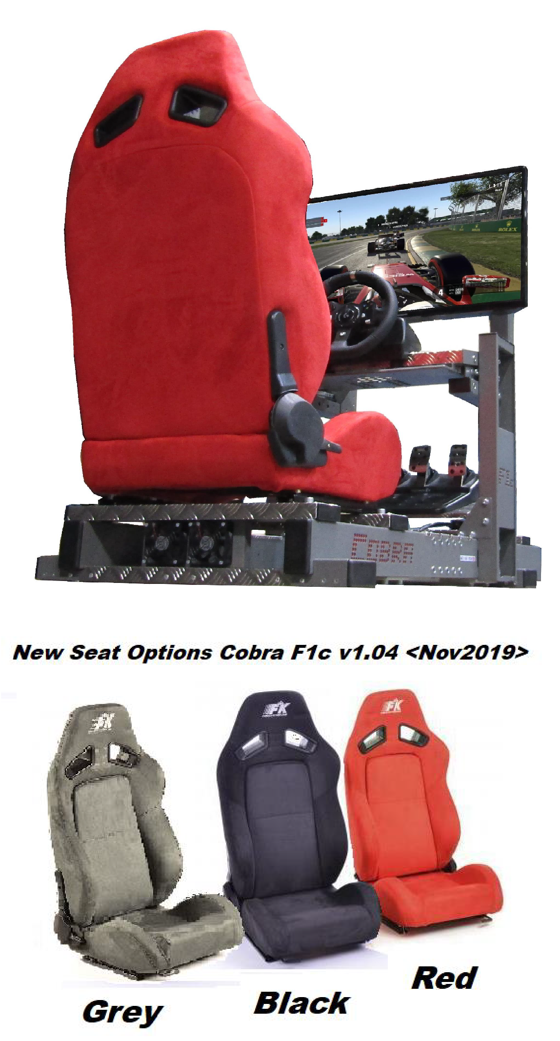 Cobra Racing Simulator F1c Pictures